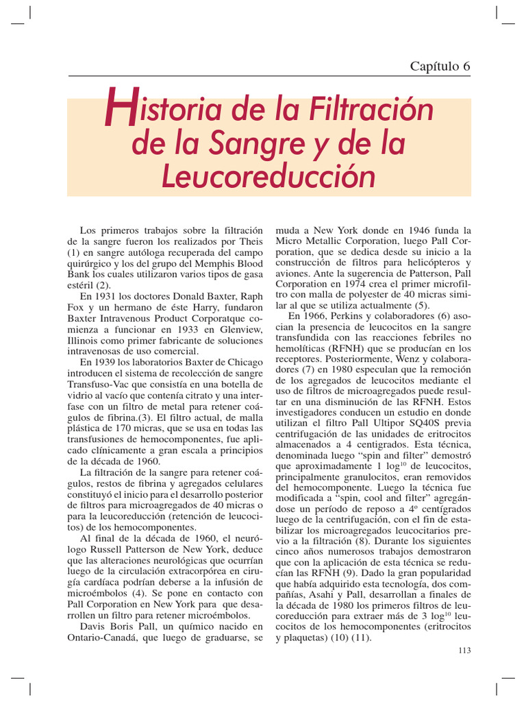 Capitulo 6 | PDF | Sangre | Virus