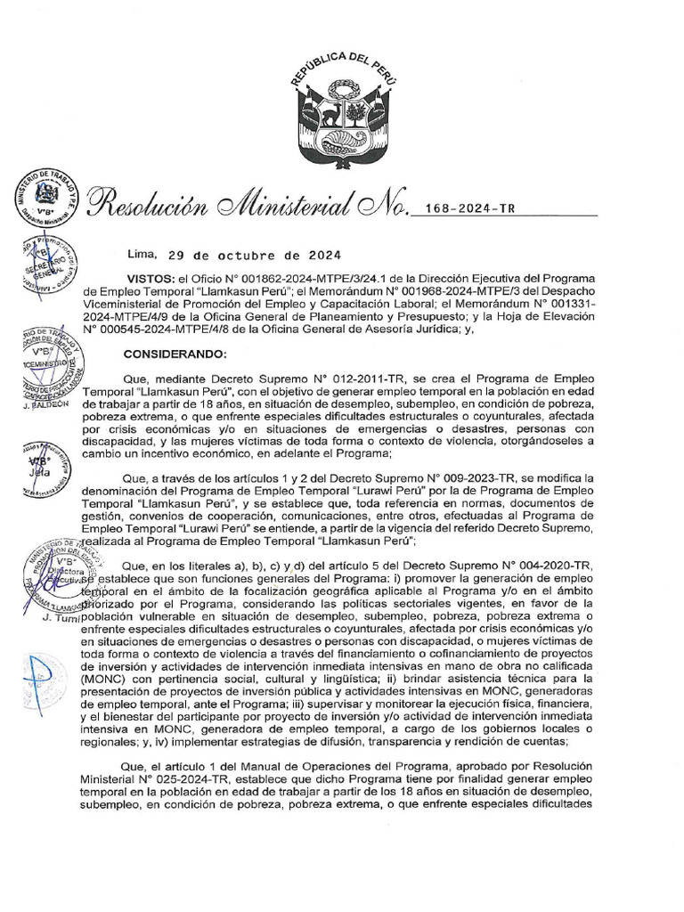 RM 168-2024-TR | PDF