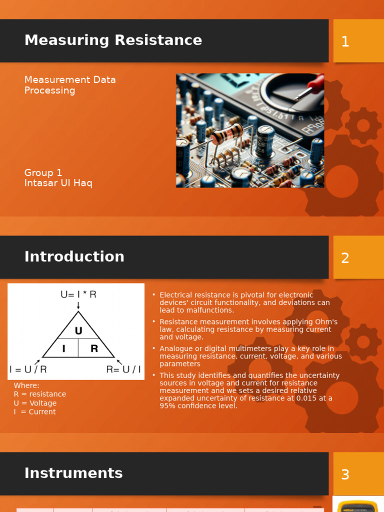 Resistance Measurement and Uncertainty Analysis | PDF | Uncertainty ...