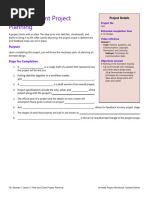 Illustrator Project Workbook Guide | PDF | Project Management ...