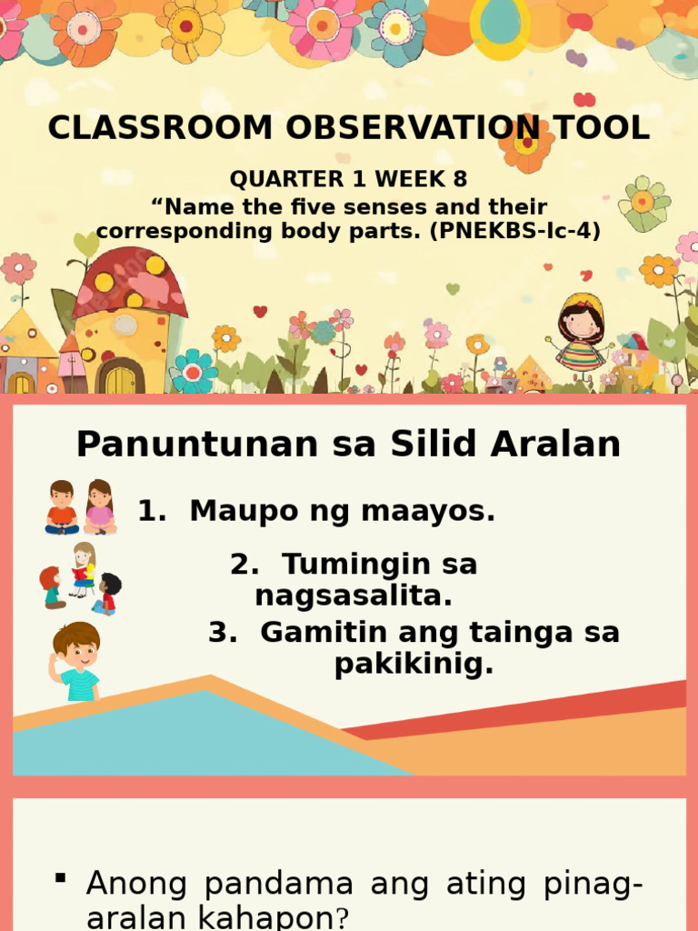 Cot 1 Quarter 1 Week 6 2024 Powerpoint | PDF