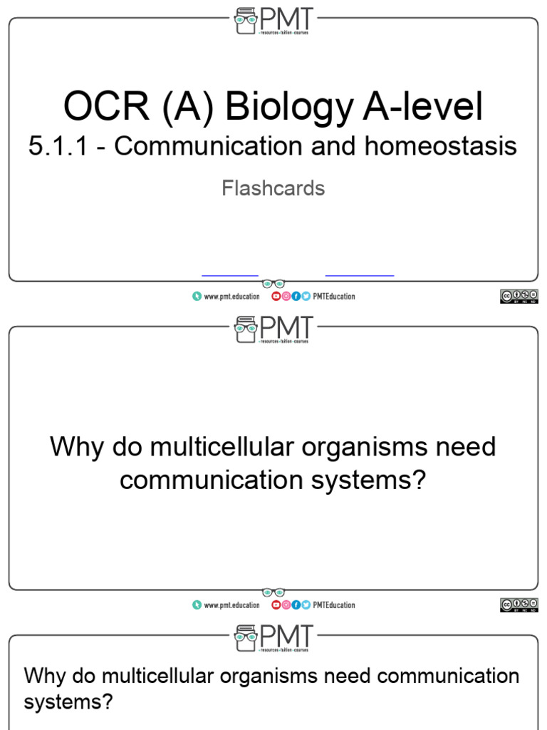 Communication and Homeostasis in Biology | PDF | Thermoregulation ...