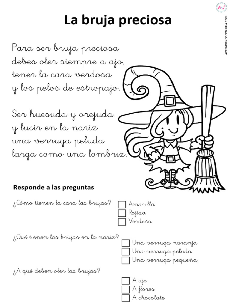 Comprension Lectora Halloween | PDF | Hogar, jardinería y bricolaje | Arte