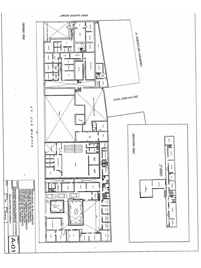 Plano Que Incluye Sección Víal | PDF