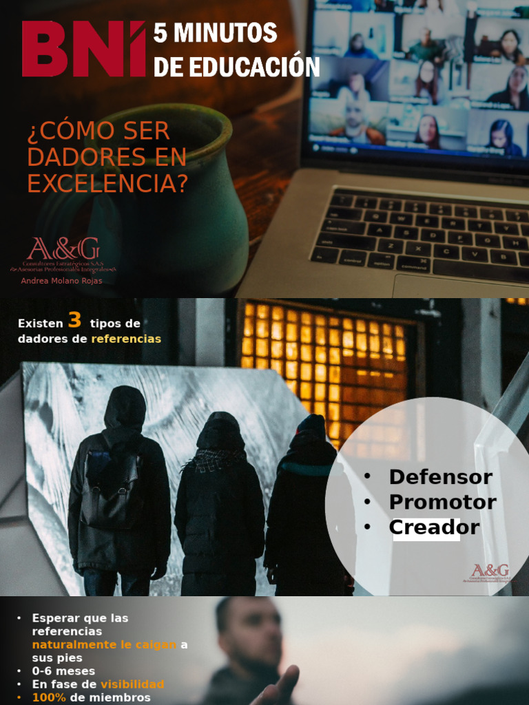 Como Ser Dadores en Excelencia Bni 2021 | PDF | Crecimiento personal y profesional