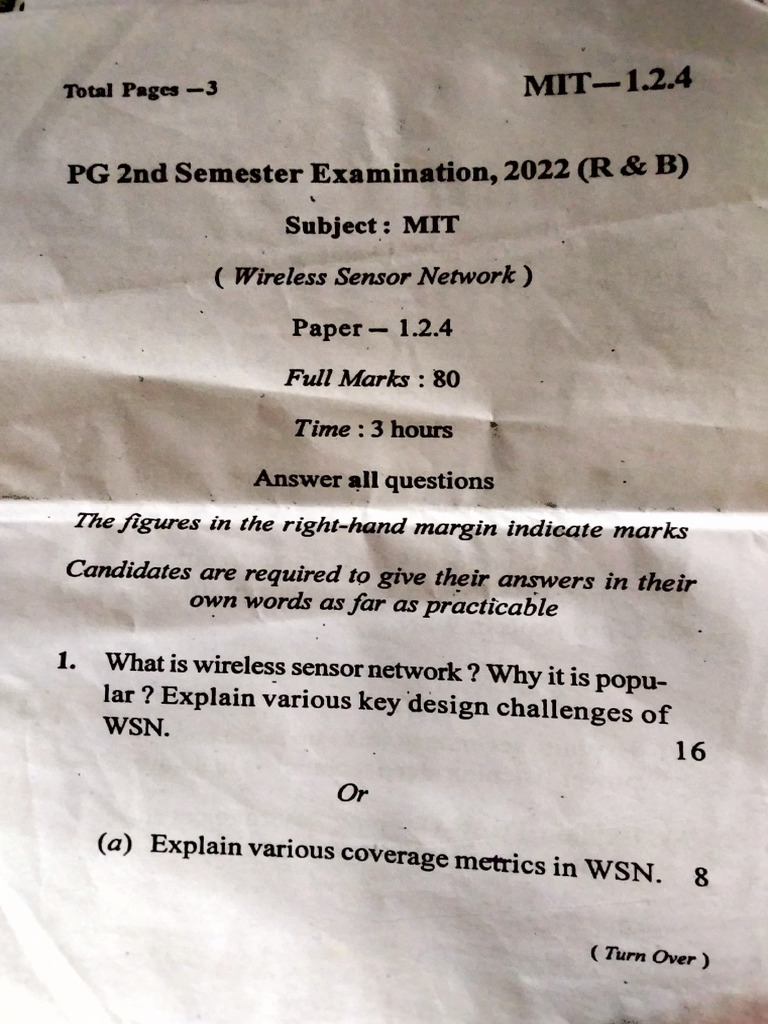 wsn | PDF | Wireless Sensor Network | Computer Engineering