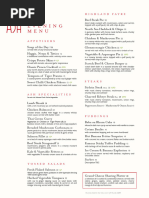 PGL Food Menu Highlights 2024 | PDF | Hamburgers | French Fries