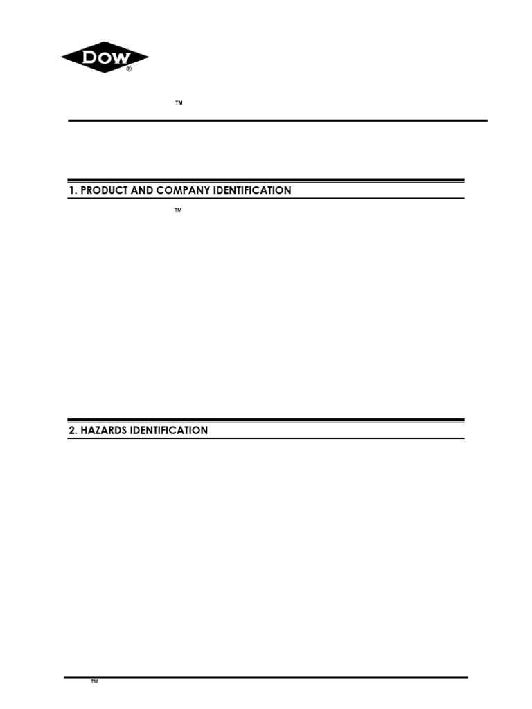 ACRYSOL DR-130 Rheology Modifier-Safety Data Sheet-EN | PDF | Toxicity ...