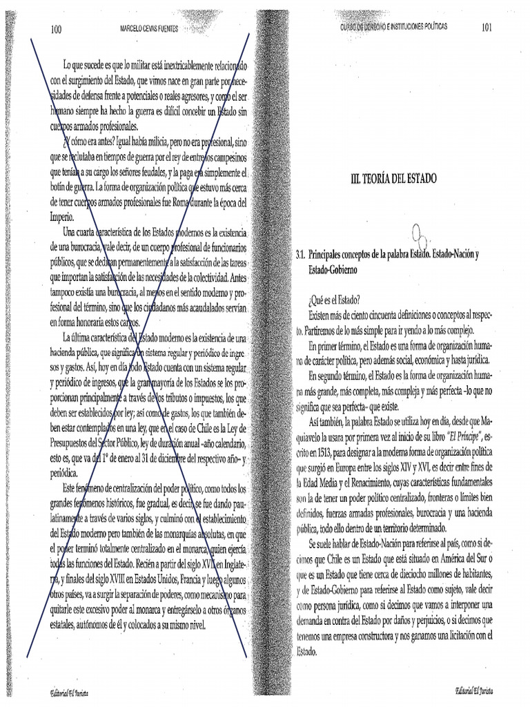 Definición y características del Estado | PDF | Estado (política ...