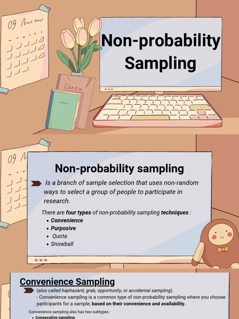 G6 Non Probability Sampling 3 | PDF | Sampling (Statistics) | Cognition