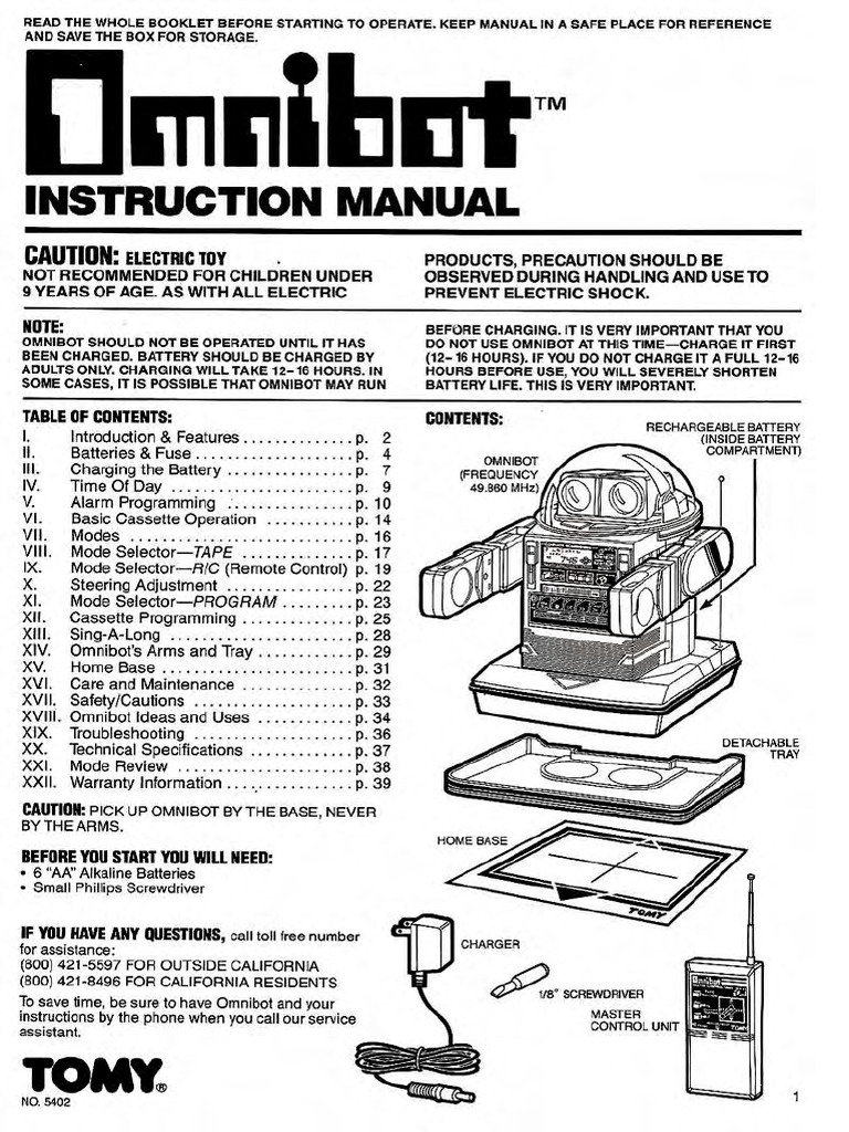 Omnibot | PDF