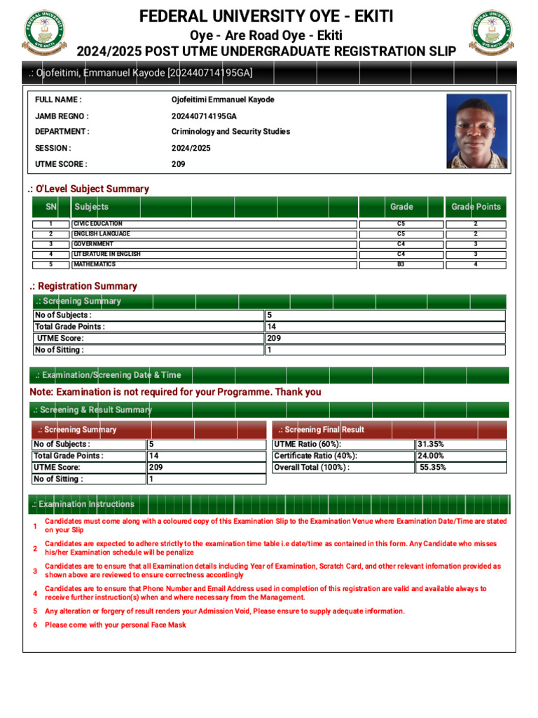 My Screening Point | PDF