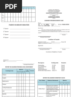 Form 138-REPORT CARD GR. III | PDF | Teachers | Quality Of Life