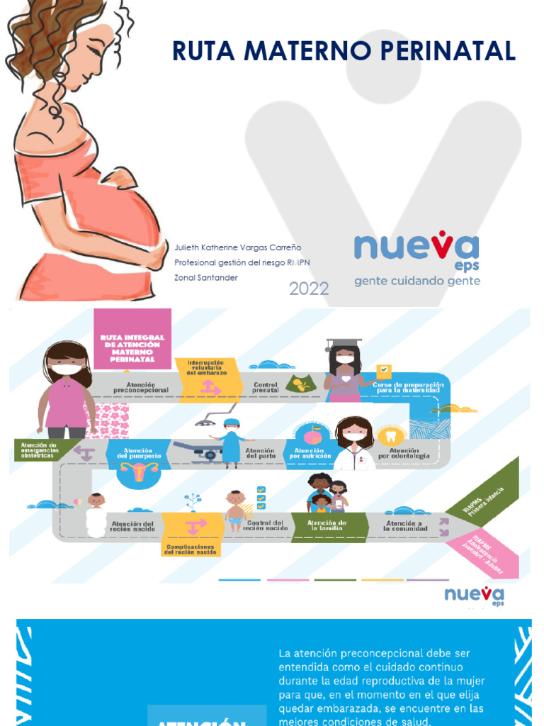 PRESENTACIÓN 3280 Ruta Maternofetal | PDF | El embarazo | Aborto