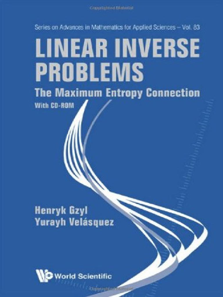 (Series on Advances in Mathematics for Applied Sciences 83) Henryk Gzyl, Yurayh Velásquez ...