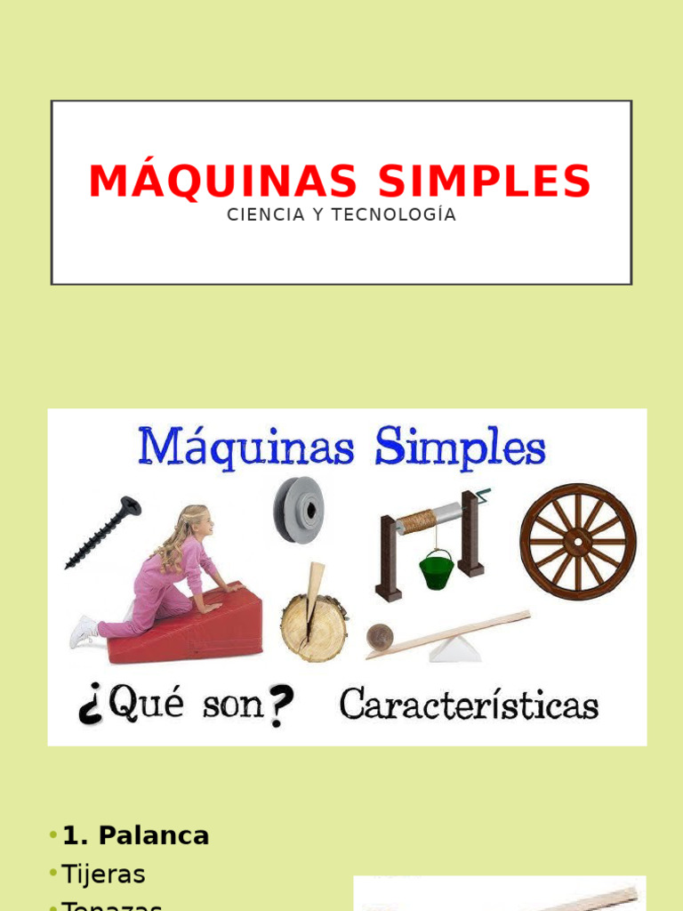 Máquinas Simples | PDF