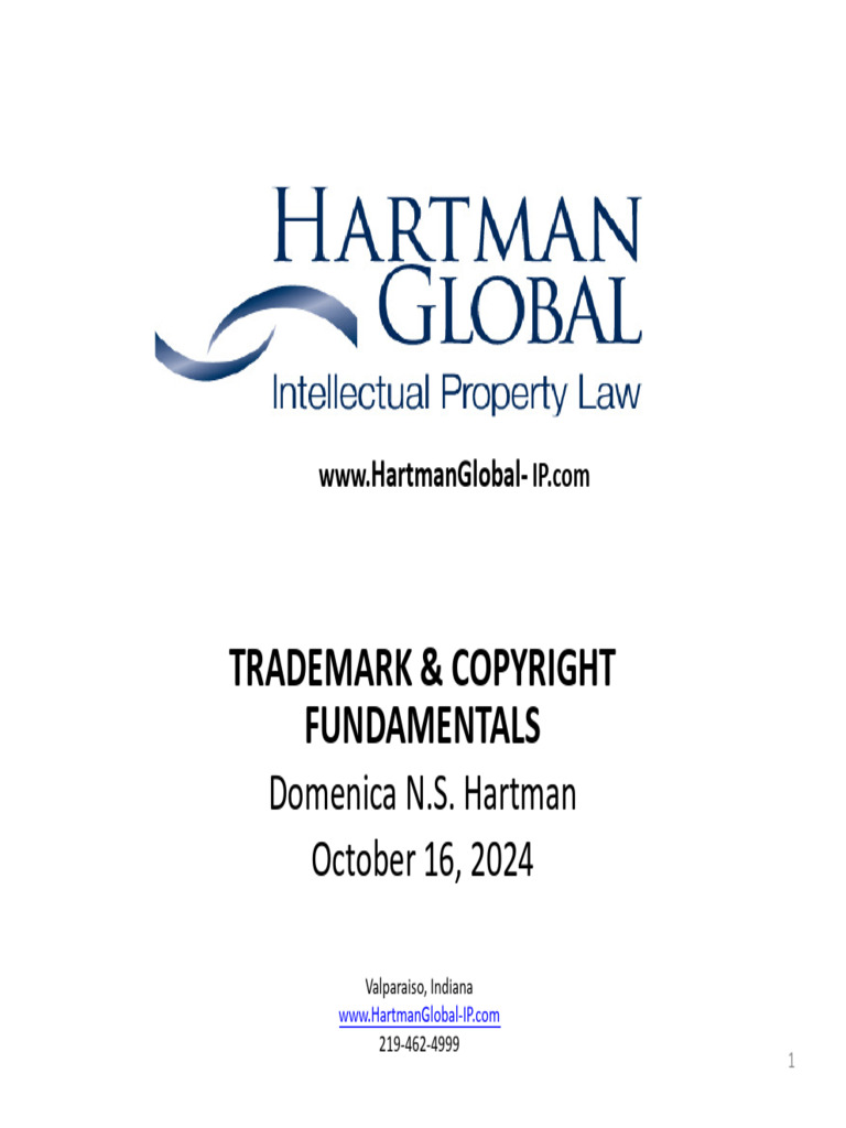 ME 554 Lecture Slides Trademark | PDF | Trademark | Intellectual Property