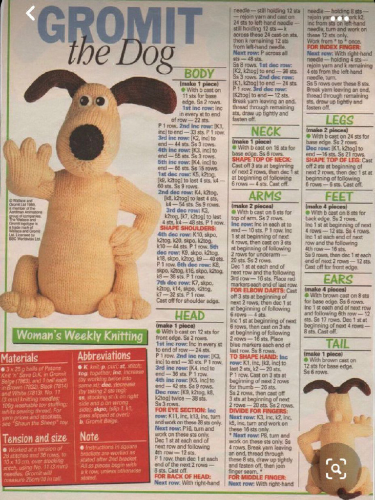Gromit Doll | PDF