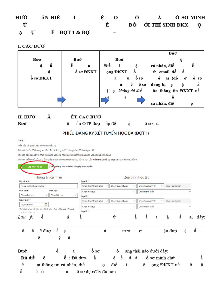 Chỉnh Sửa Hso HOC BA | PDF