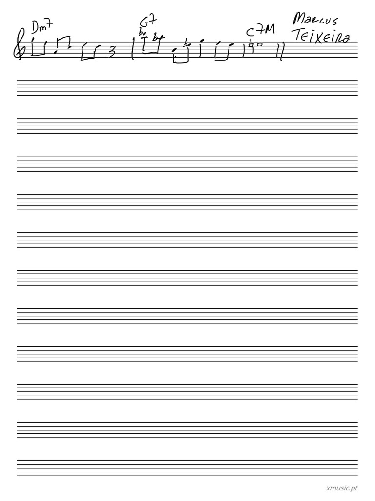 Folha de Partitura 2 | PDF