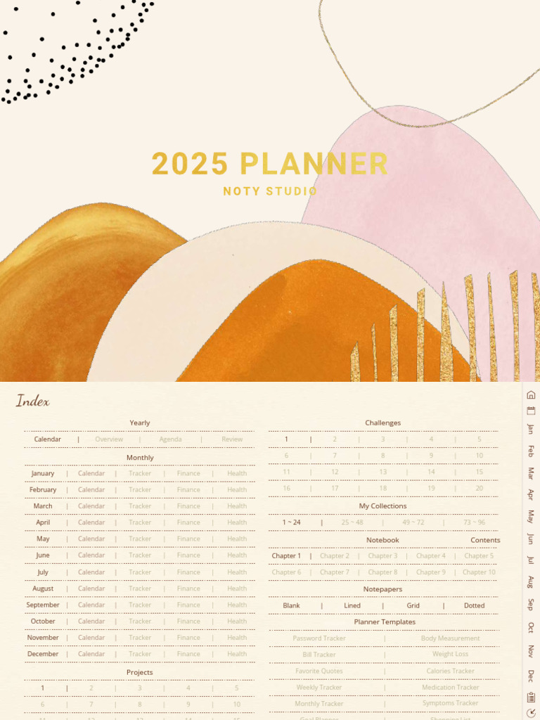 Free Boho 2025 Planner | PDF