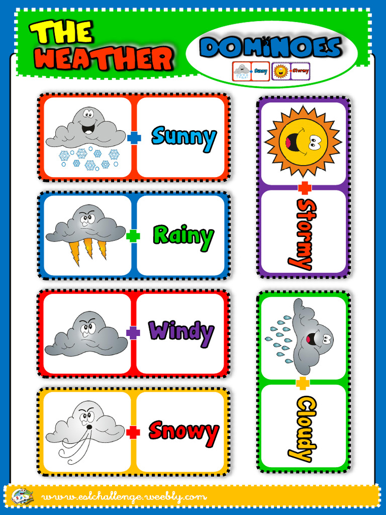 Weather Dominoes | PDF