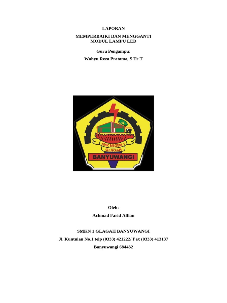 Laporan PKKB TERBARU ? | PDF