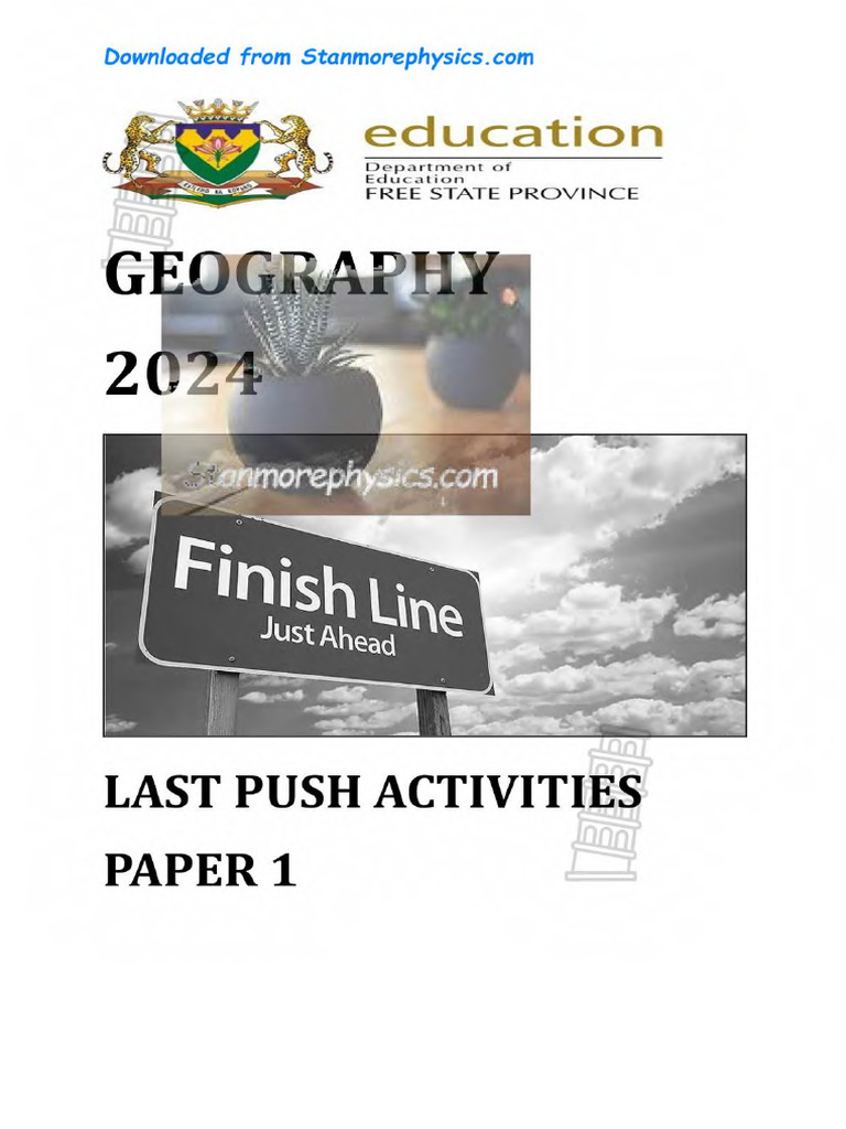 Geography Grade 12 Last Push 2024 | PDF | River | Tropical Cyclones