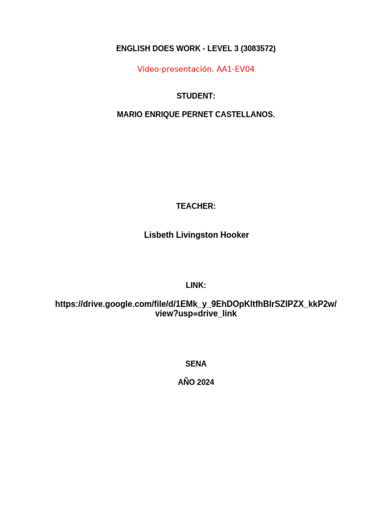 English Does Work Level 2 | PDF