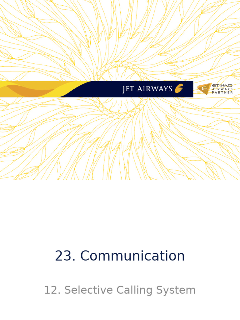 Selective Calling System | PDF | Technology & Engineering