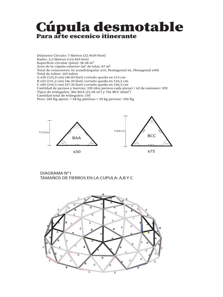 Presentación Armado de Cupula | PDF