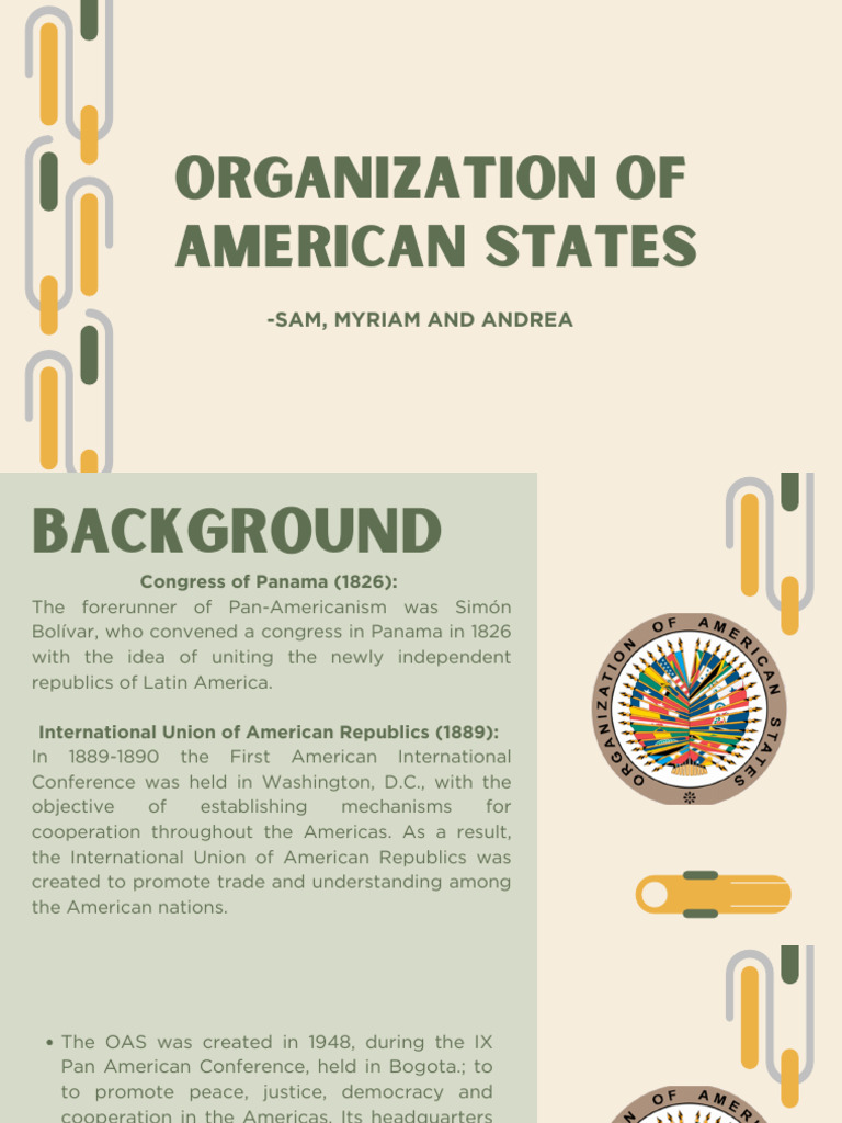 Overview of the Organization of American States | PDF | Human Rights ...