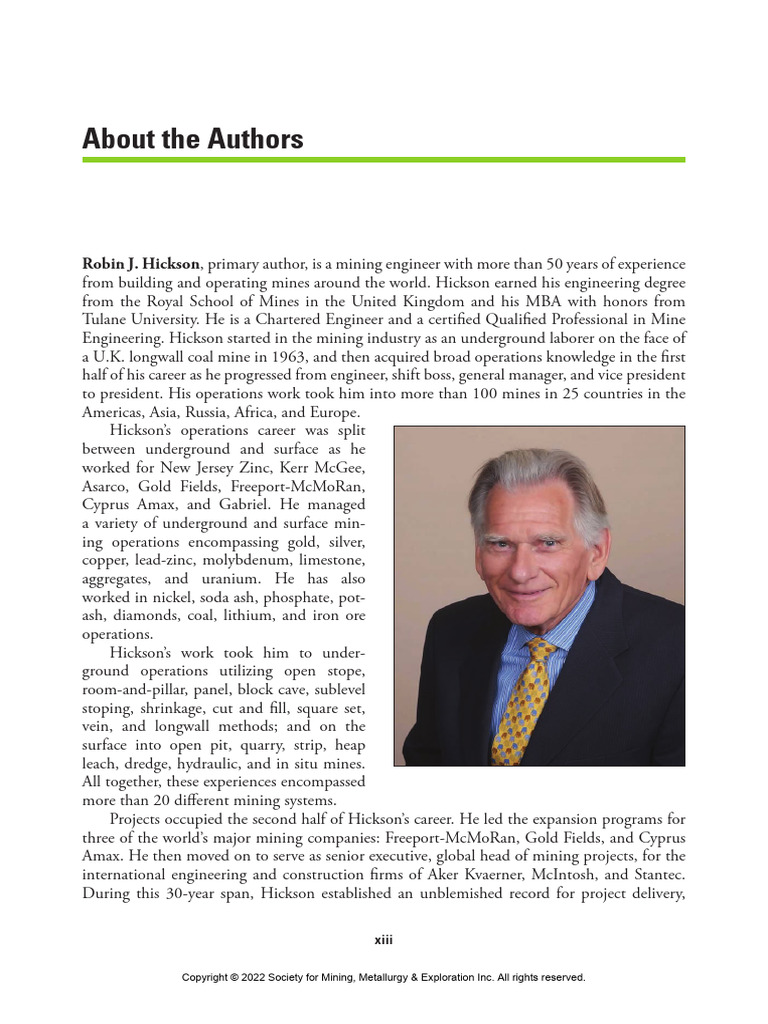 Project Management For Mining Handbook For Deliver... - (About The ...