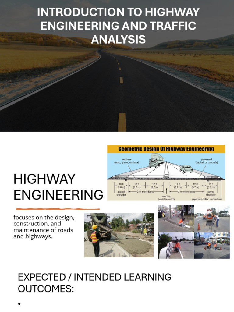 Introduction To Highway Engineering and Traffic Analysis | PDF | Air Pollution | Transport