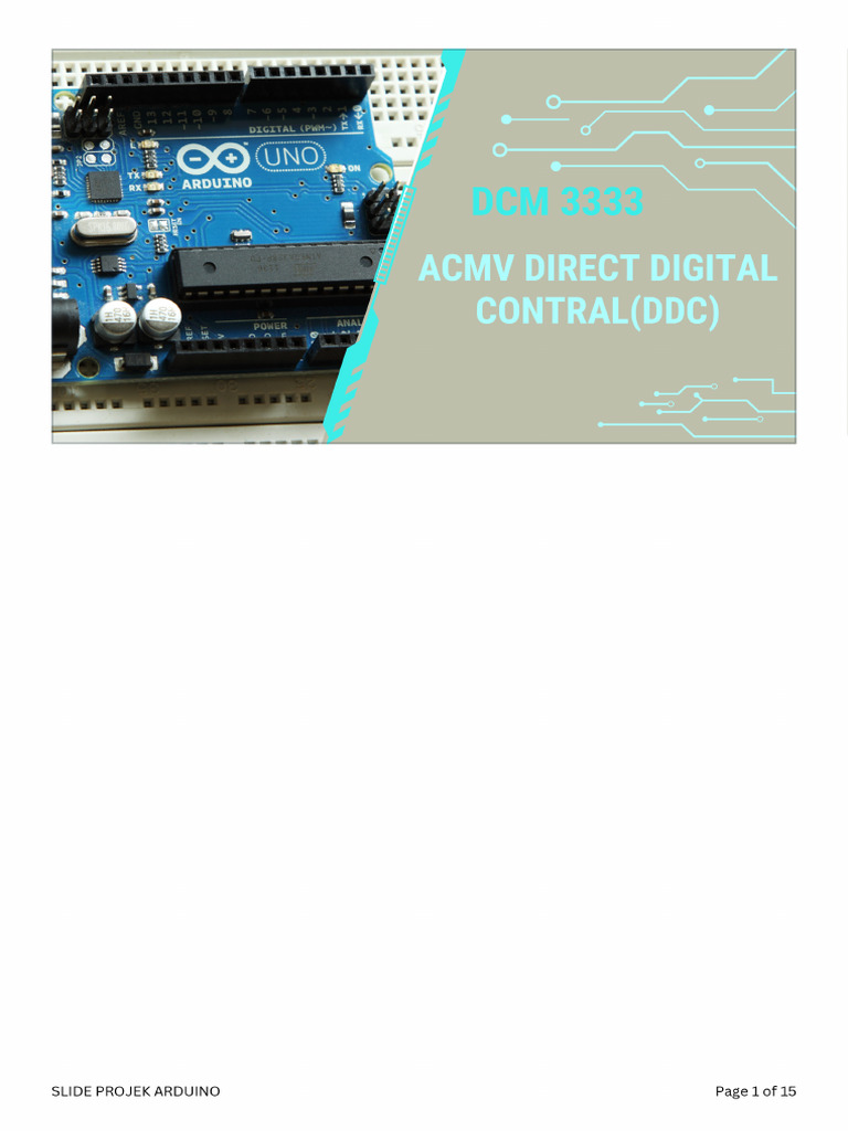 Slide Projek Arduino | PDF Slide Projek Arduino | PDF