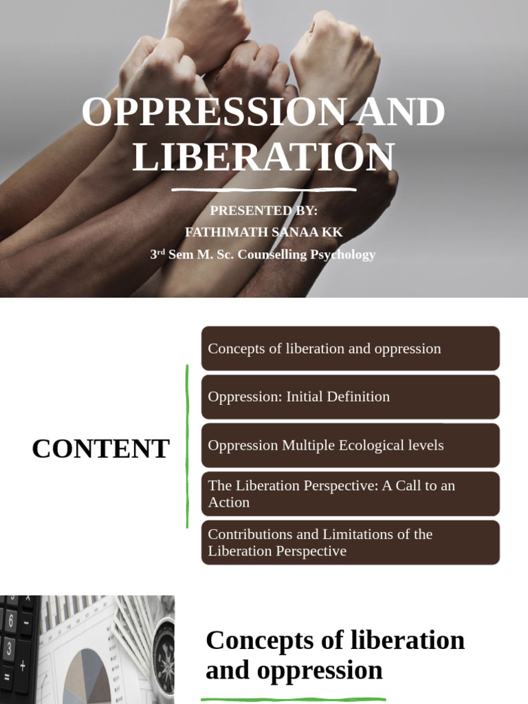 Oppression and Liberation | PDF | Power (Social And Political) | Prejudices