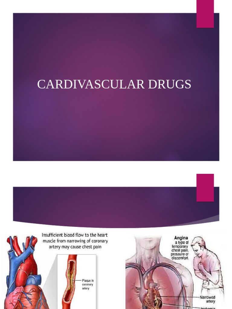 Cardiovascular Drugs Overview and Uses | PDF | Heart Failure | Heart
