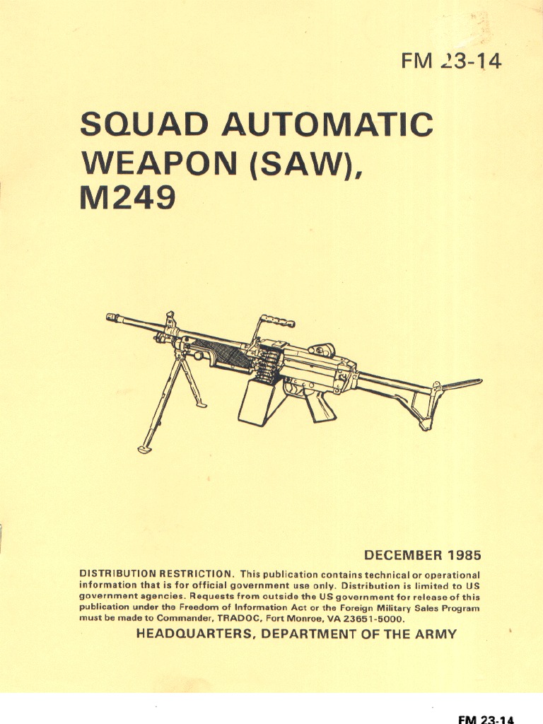 Saw M249 | PDF