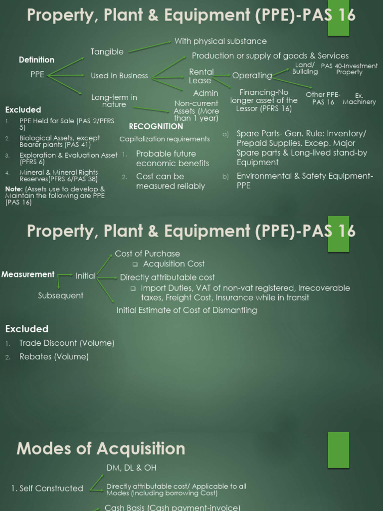 Property Plant Equipment | PDF | Cost | Expense