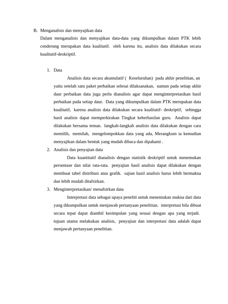 Rangkuman PTK Modul 5 KB 1 B | PDF