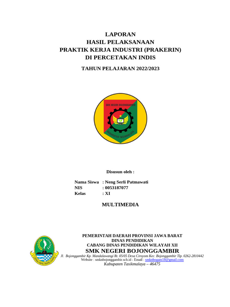 LAPORAN HASIL Serli | PDF | Bisnis | Seni