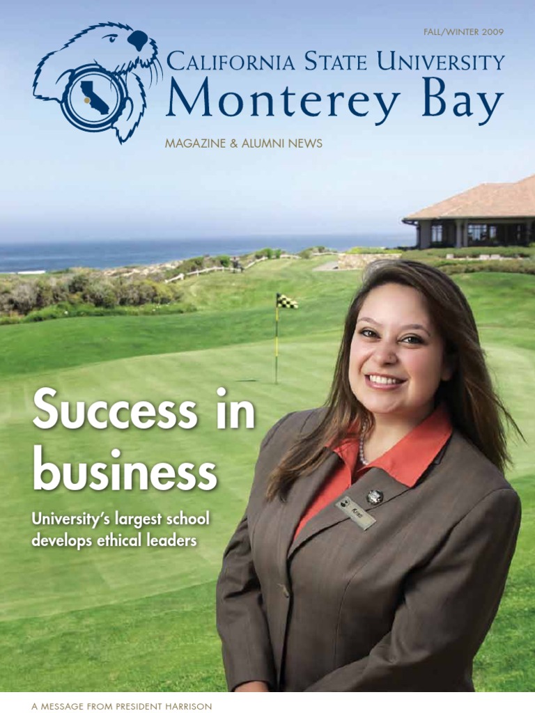 CSUMB Magazine: Fall/Winter 2009 | PDF | Internship | Job Hunting