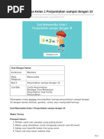 LKPD Matematika Kelas 1 Semester 2 | PDF