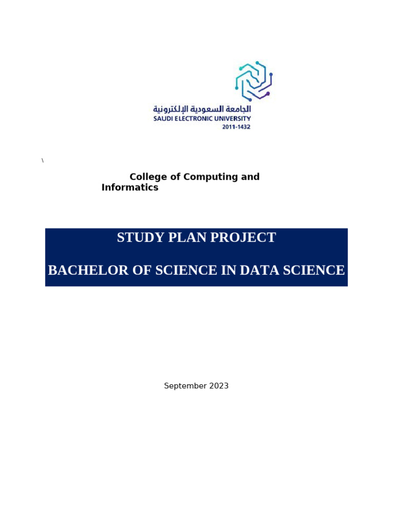 BSc Data Science Program Guide | PDF | Data Science | Computer Science
