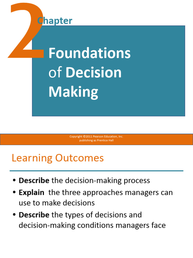 Robbins Fom7 ch2 | PDF | Decision Making | Rationality