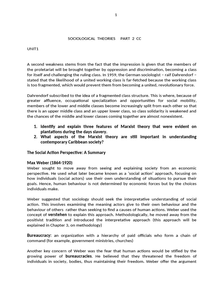 Personal Theories vs. Sociological Theories | PDF | Feminism | Gender ...