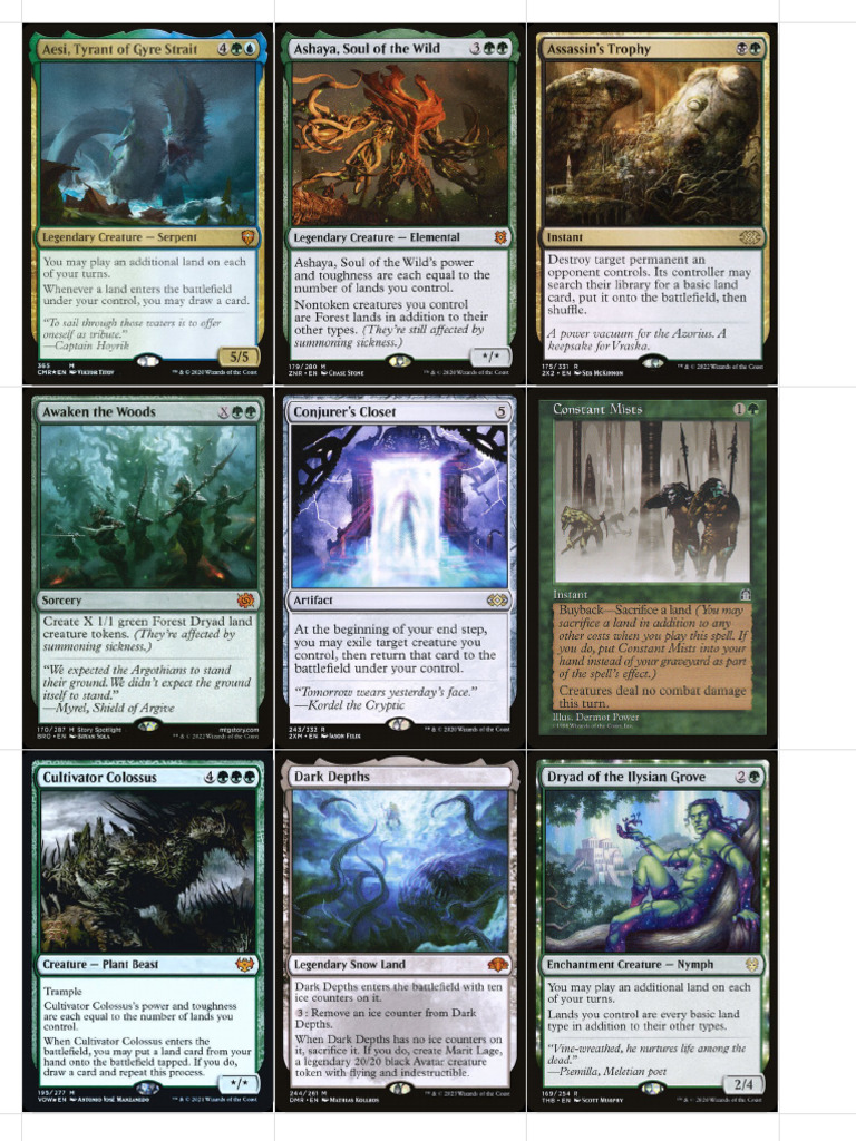 Yarok Lands Print | PDF