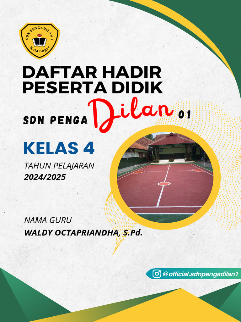 Cover Absen KELAS NEW 2024 | PDF