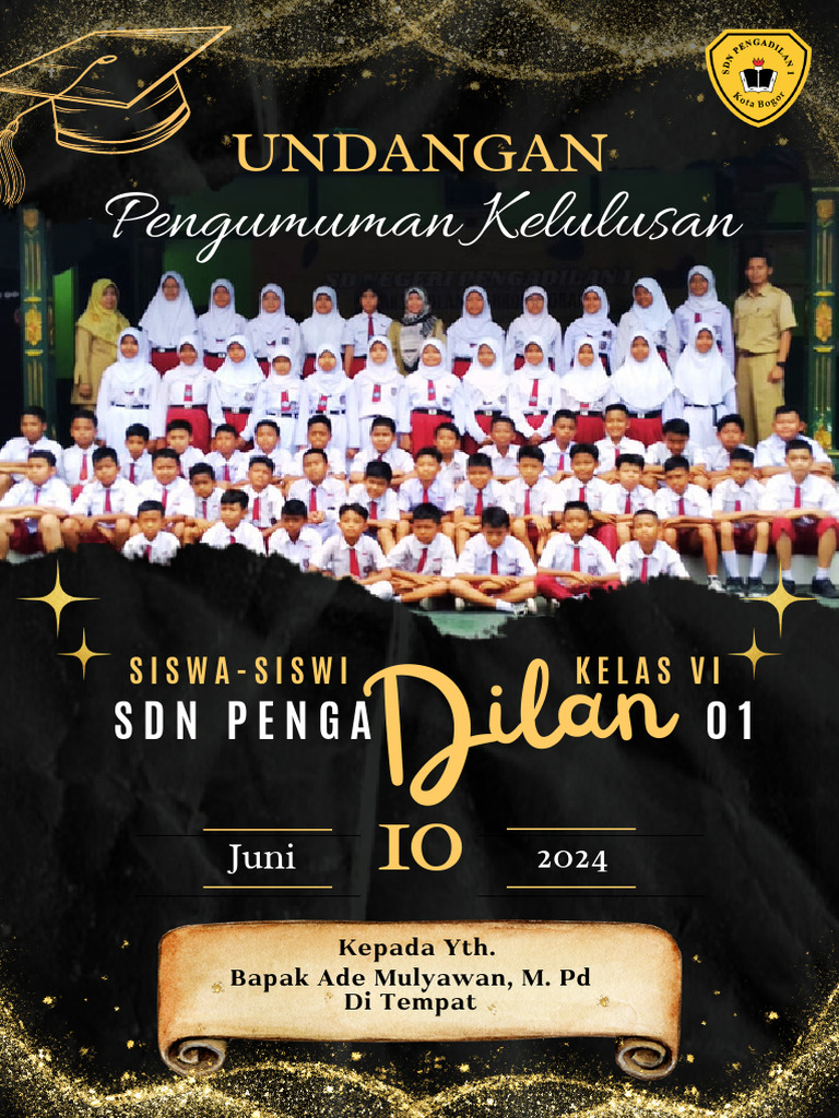 Surat Undangan Kelulusan Pak Ade | PDF | Kesehatan Holistik