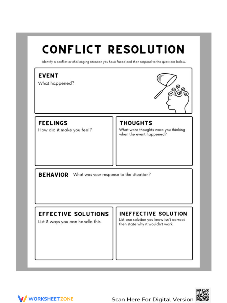Workseet Conflict | PDF